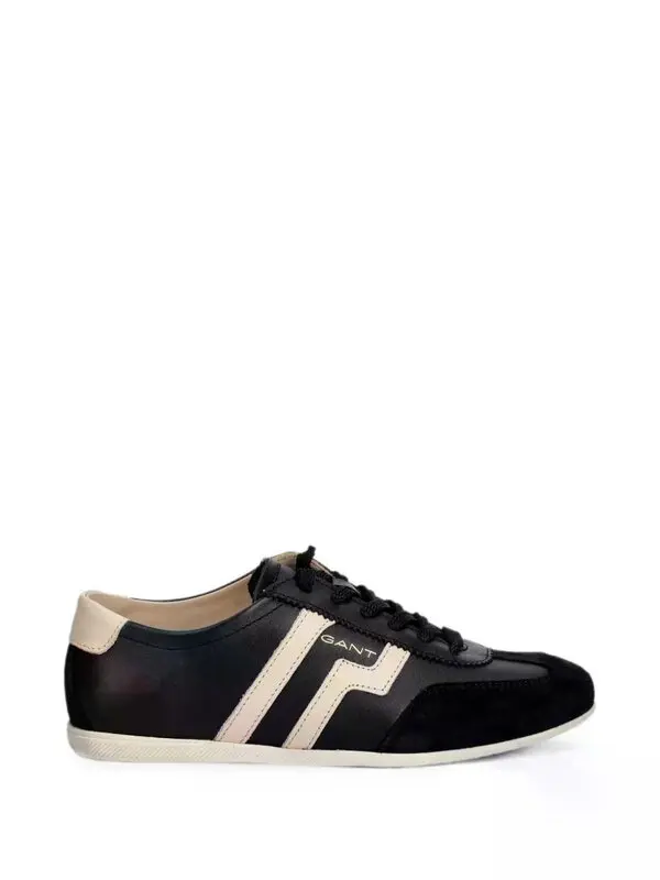Gant Suede Panel Lace-up Sneakers - Black