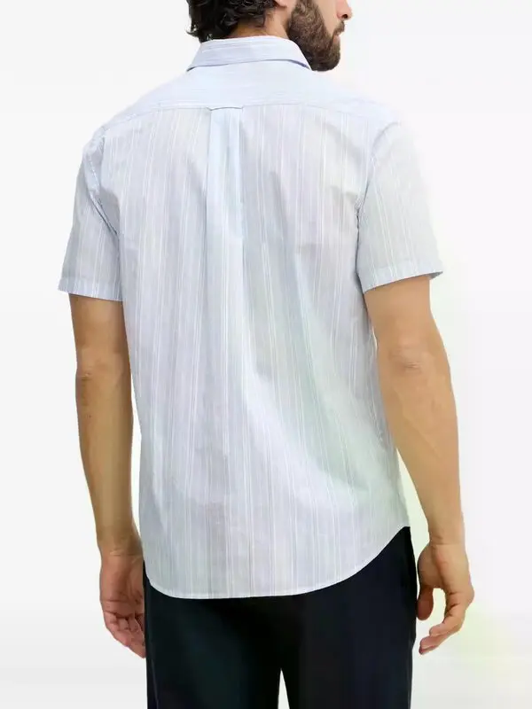 Gant Vertical-stripe Short-sleeve Shirt