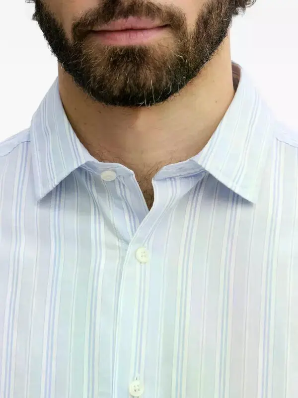 Gant Vertical-stripe Short-sleeve Shirt