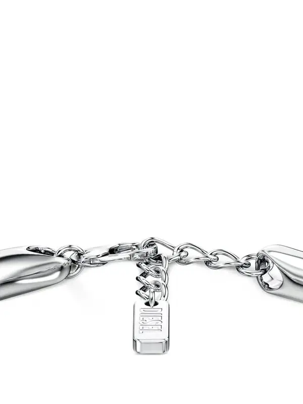 DIESEL® D Logo Chain Bracelet