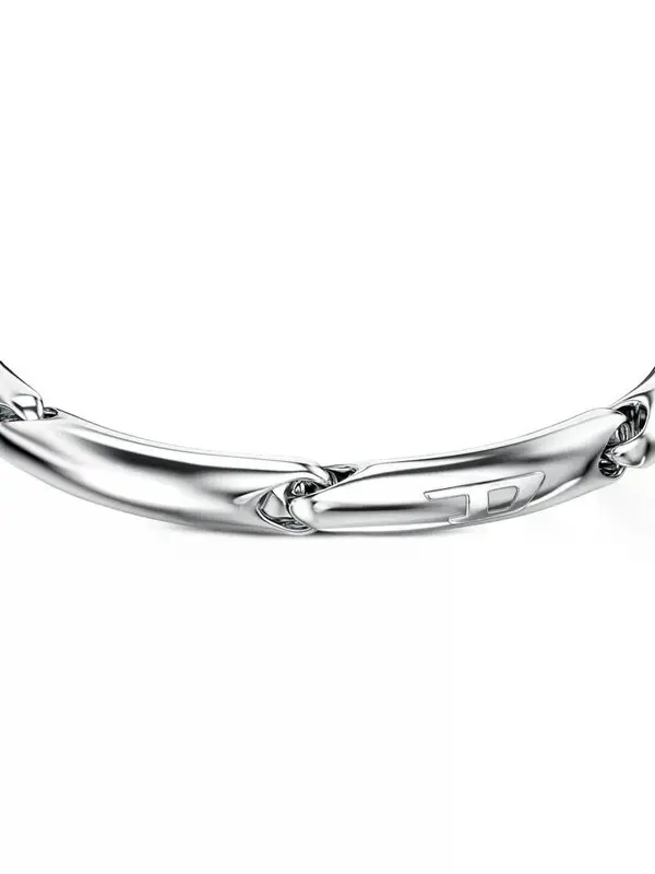 DIESEL® D Logo Chain Bracelet