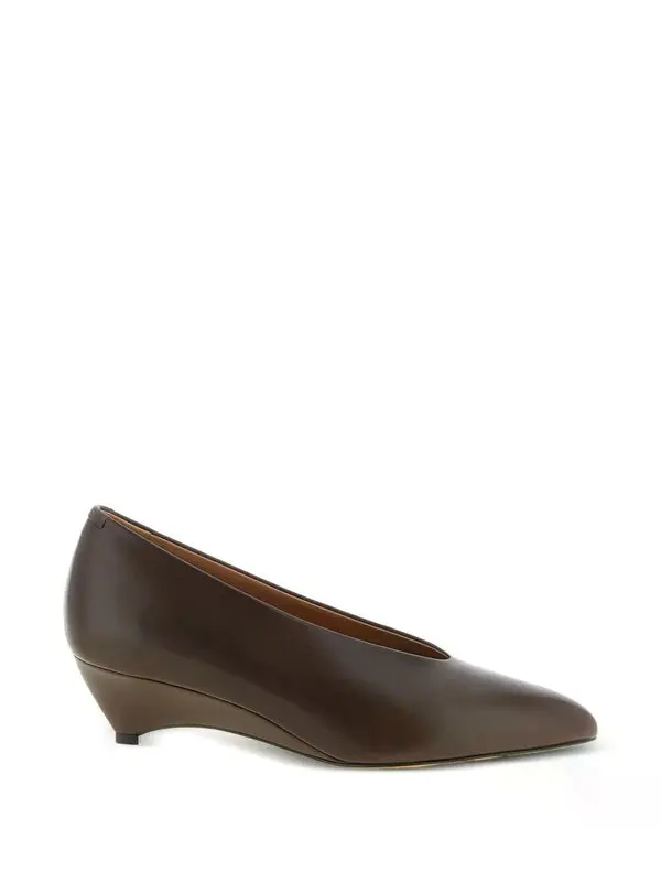JIL SANDER Arc Arched-heel Pumps - Brown