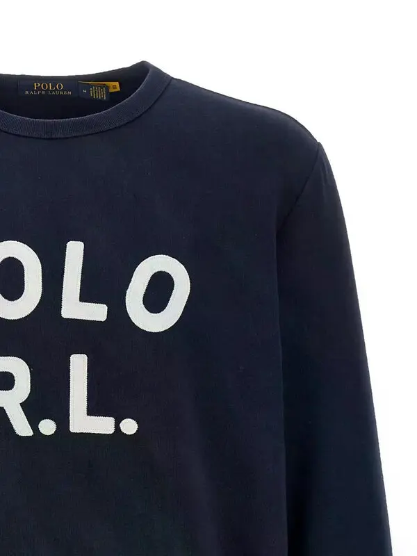 Polo Ralph Lauren Embroidered Logo Crew Neck Sweater