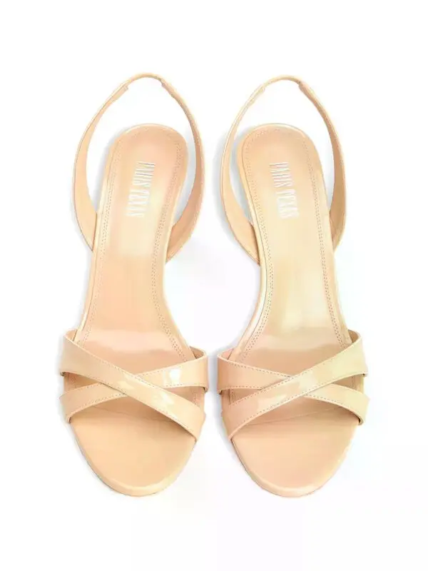 Paris Texas Lidia Heeled Sandals - Neutrals