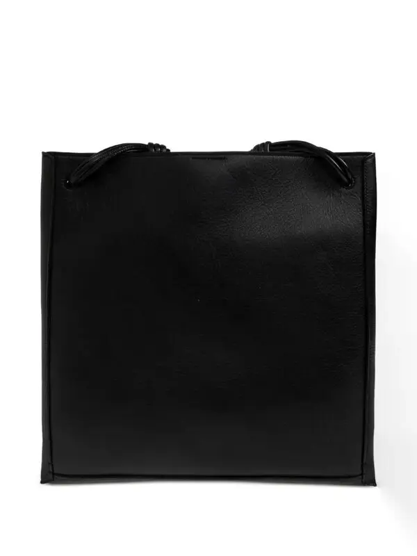 JIL SANDER Slim Tangle Leather Messenger Bag