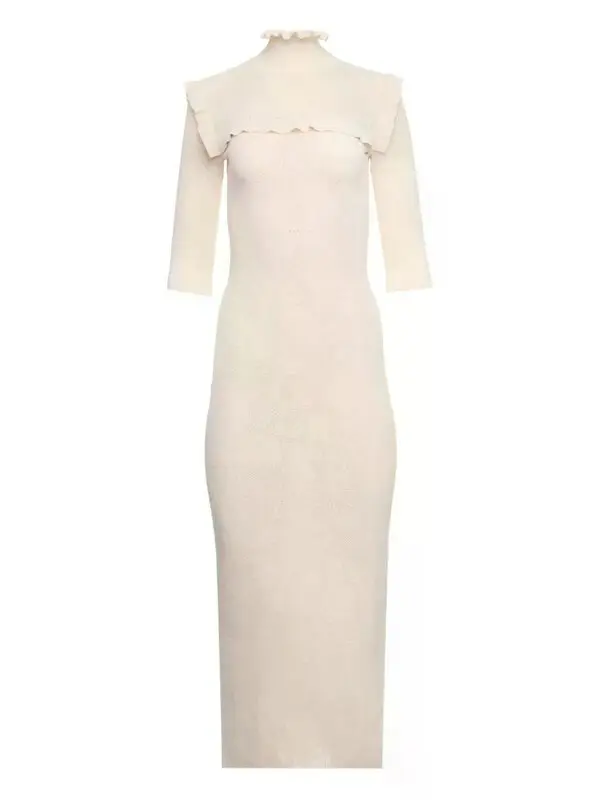 Sportmax Crisma Midi Dress - White