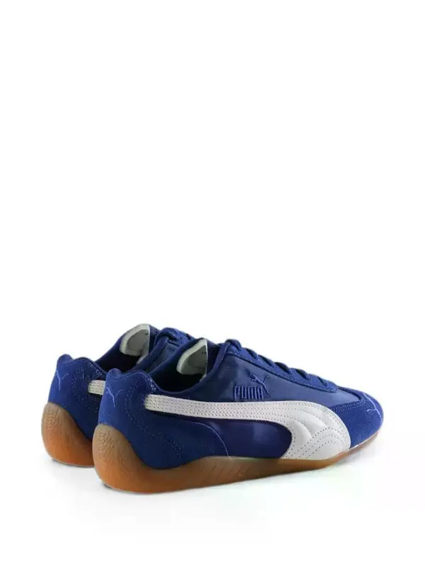 PUMA Speedcat Suede-panelled Sneakers - Blue