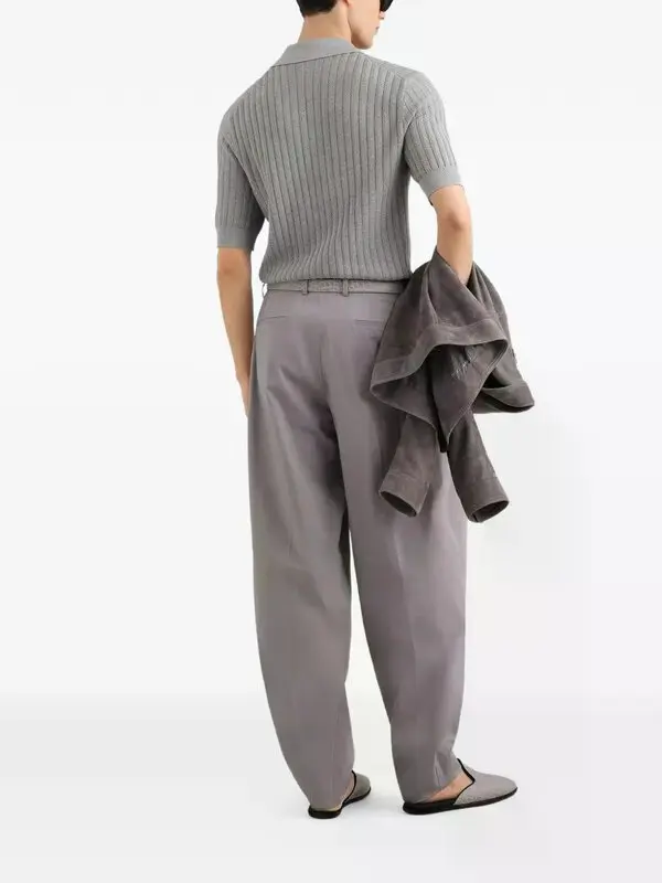 Dolce & Gabbana Silk Polo Shirt