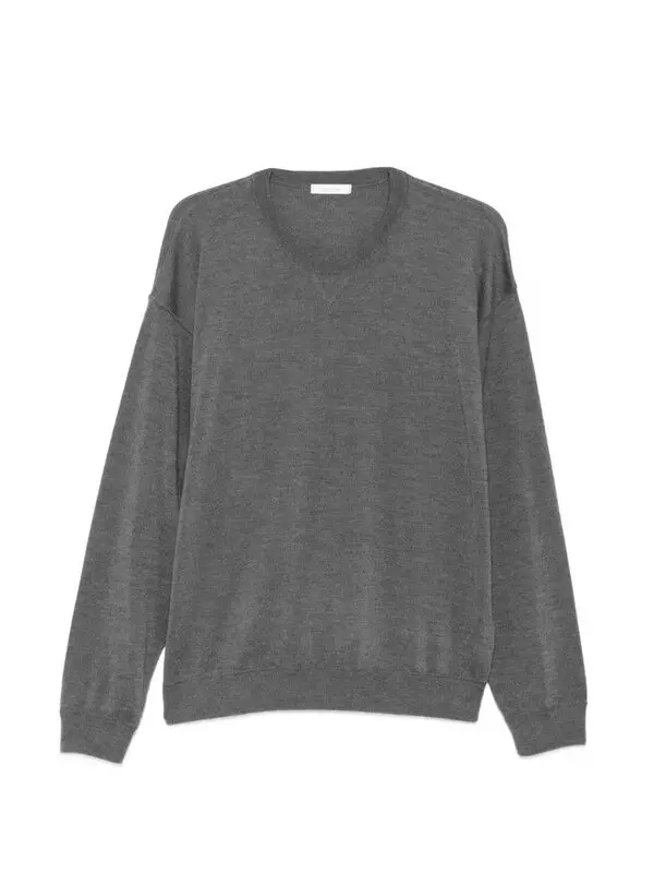 THE ROW Koons Crew Neck Sweater - Grey