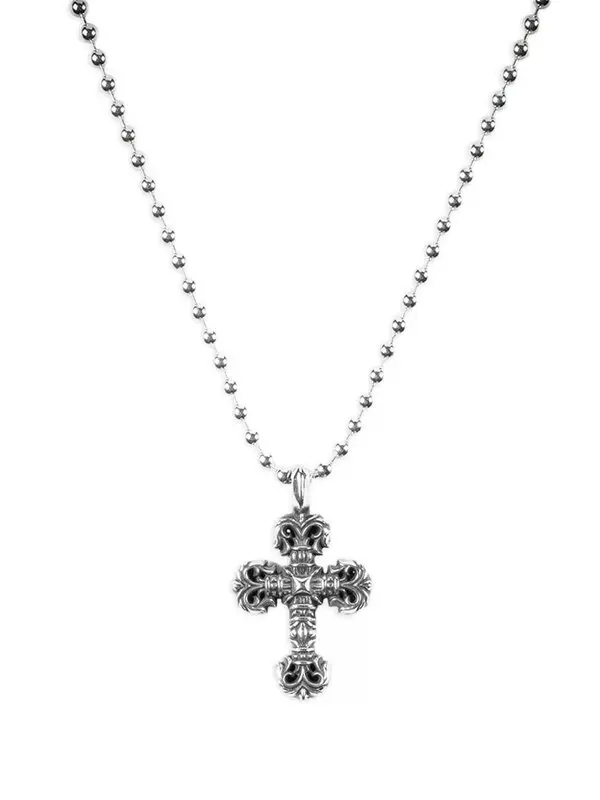 Chrome Hearts Filigree Ball-chain Necklace - Silver