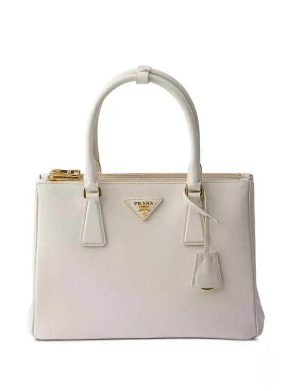 Prada Galleria Saffiano Leather Bag - White