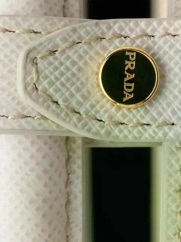 Prada Galleria Saffiano Leather Bag - White