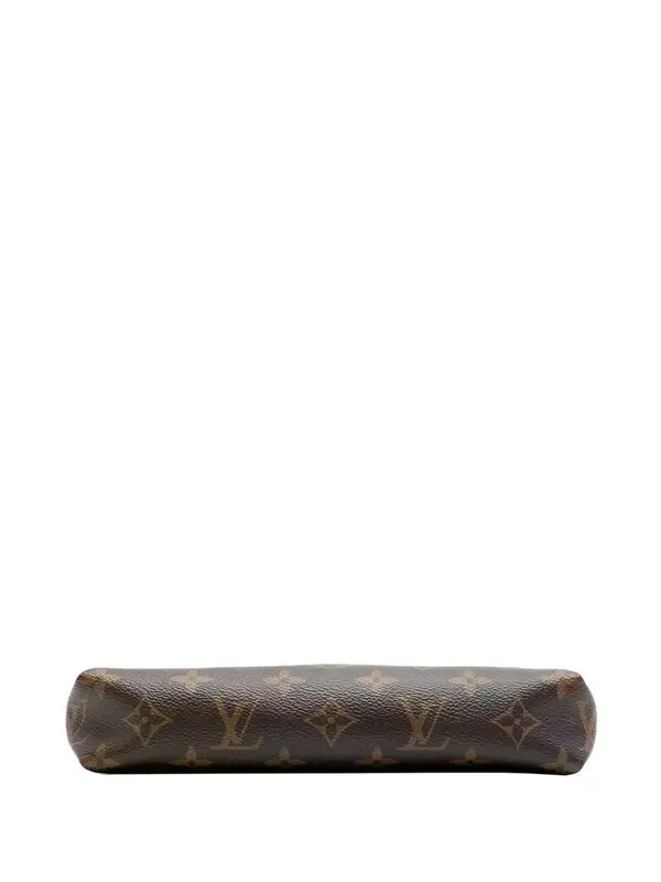 LOUIS VUITTON 2017 Monogram Pallas Clutch Satchel - Black