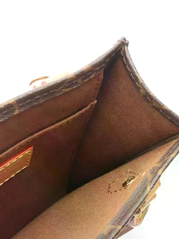 LOUIS VUITTON Monogram Petit Sac Plat Satchel