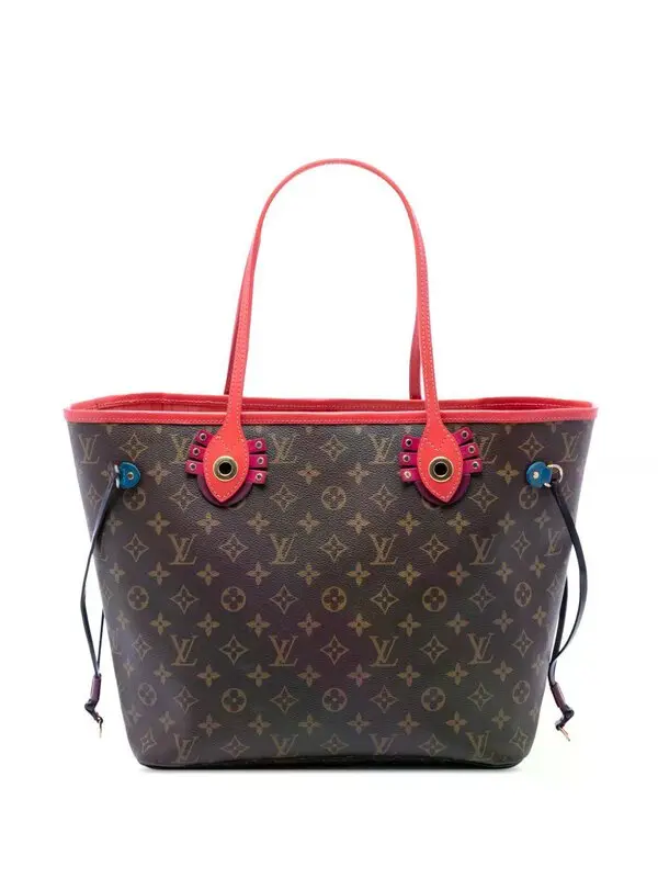 LOUIS VUITTON Monogram Totem Neo Neverfull Mm Tote Bag - Brown