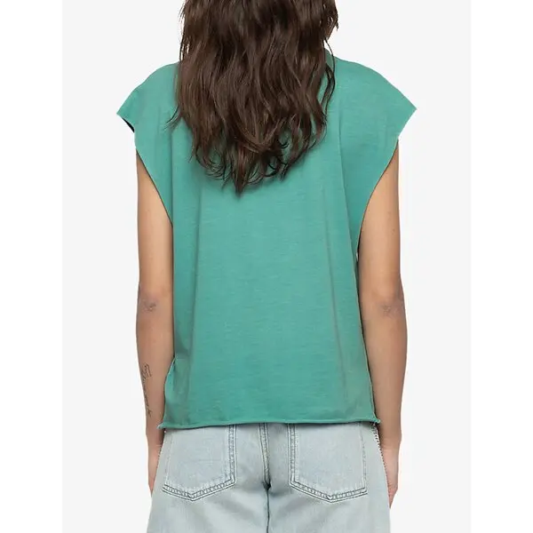 Zadig&Voltaire Graphic-print Cotton T-shirt - Borneo