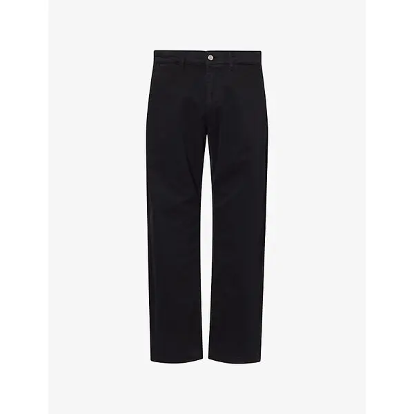 Nn07 Aden Straight-leg Cotton Chinos - Black