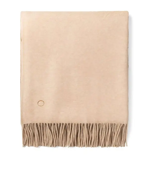 OYUNA Cashmere Uno Throw - Beige