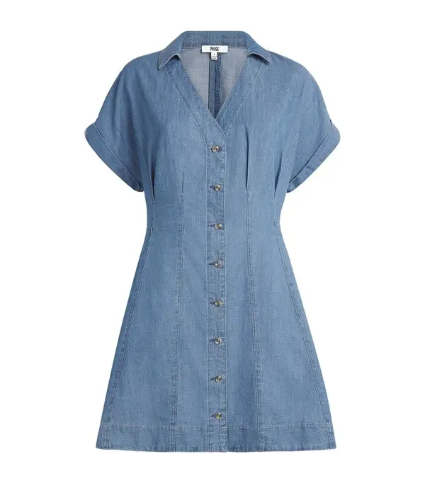 Paige Chambray Lana Mini Dress