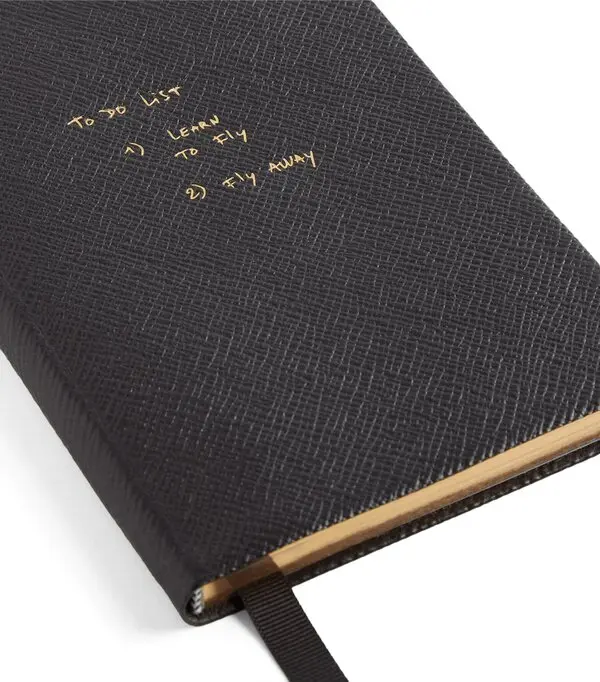Smythson X Thomas Lélu Panama Leather To Do List Chelsea Notebook