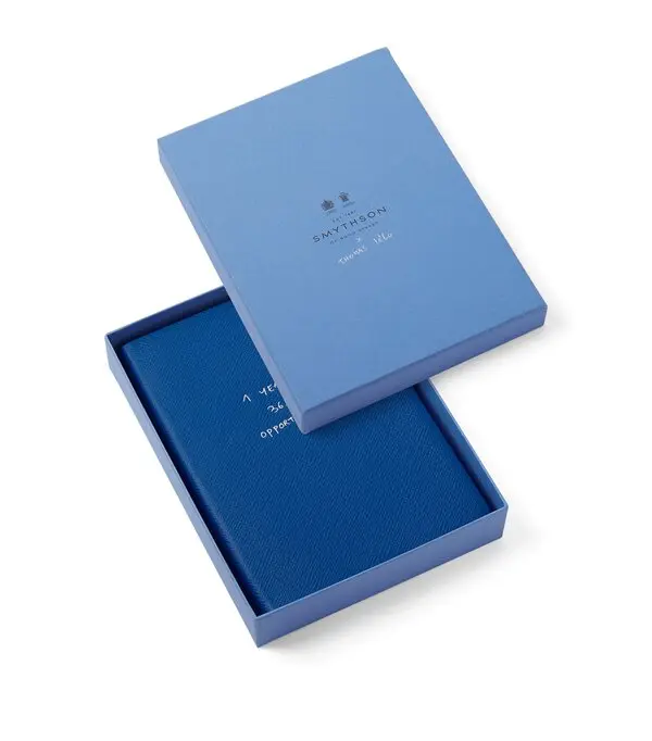 Smythson X Thomas Lélu Panama Leather 365 Opportunities Soho Notebook