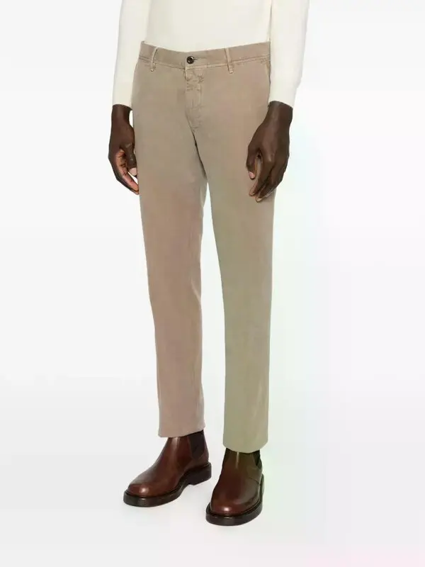 Incotex Side-pocket Straight Trousers - Neutrals