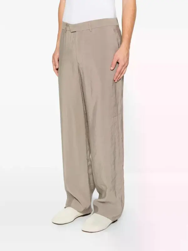 Emporio Armani Wide Leg Capsule Trousers