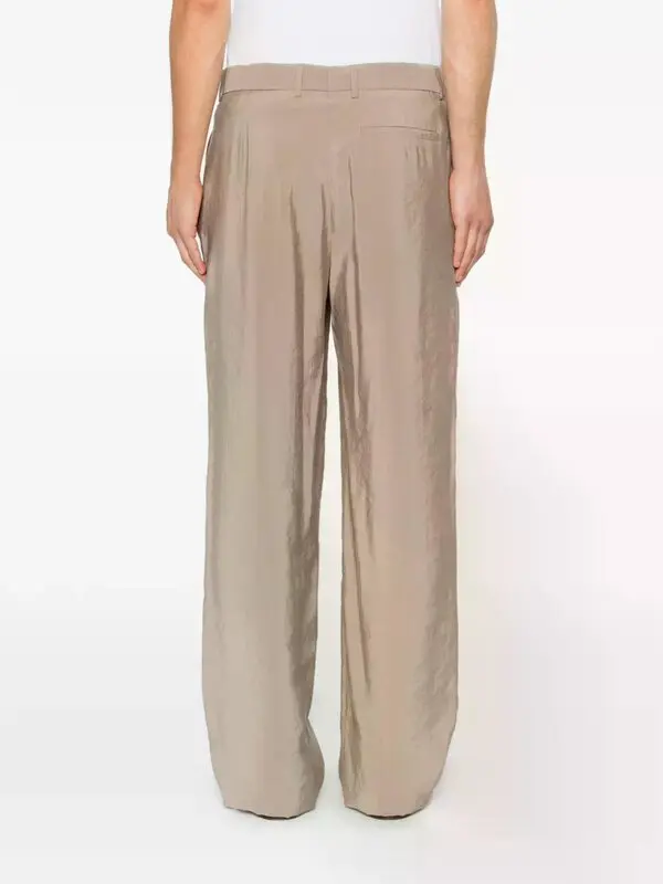 Emporio Armani Wide Leg Capsule Trousers