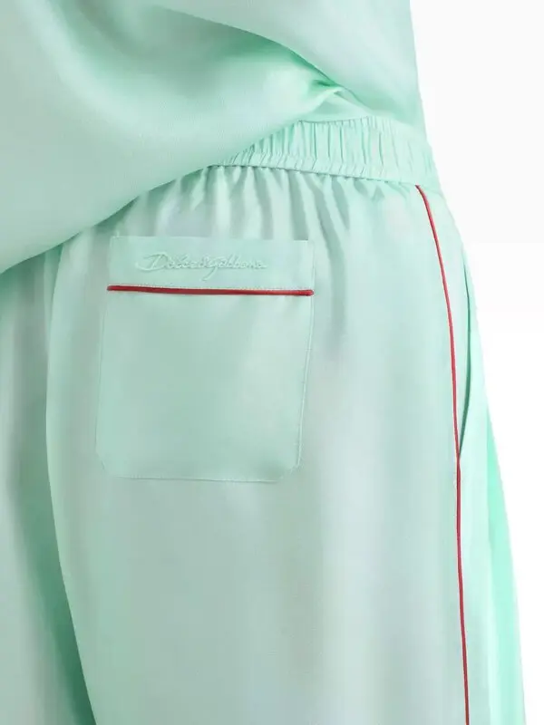 Dolce & Gabbana Vanity Silk Trousers