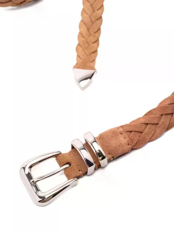 Brunello Cucinelli Braided Leather Belt