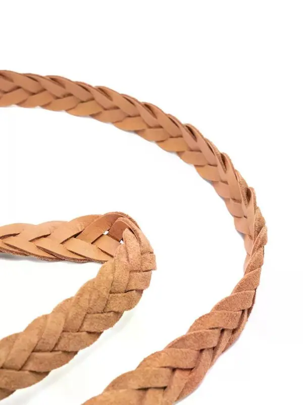 Brunello Cucinelli Braided Leather Belt
