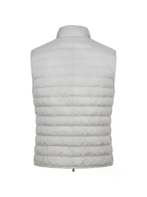 Brunello Cucinelli Quilted Gilet - Grey