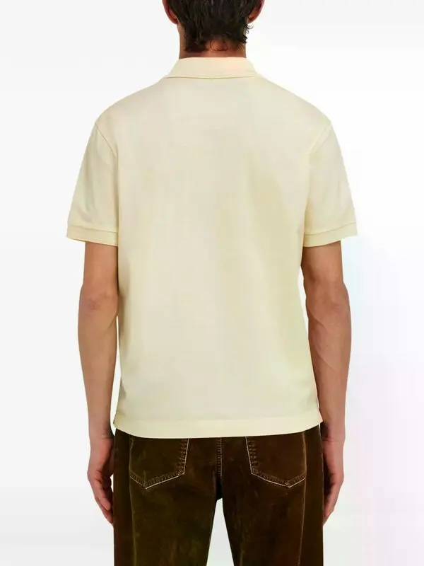 FERRAGAMO Gancini Polo Shirt - Yellow