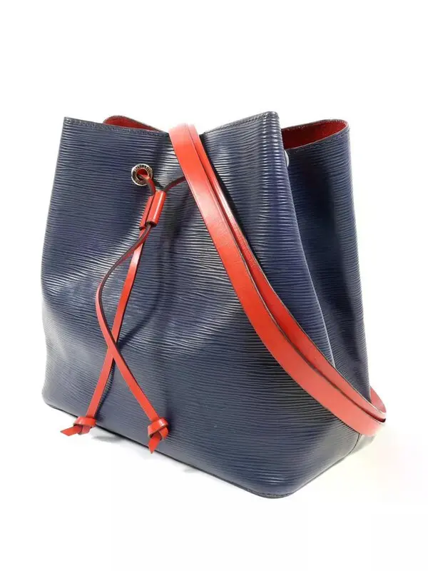 LOUIS VUITTON Epi Leather Bucket Bag - Blue