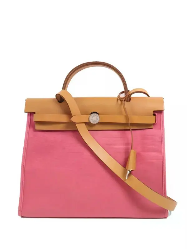 Hermès Herbag Pm Tote Bag - Pink
