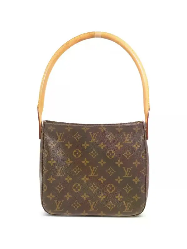 LOUIS VUITTON Monogram Canvas Looping Gm Shoulder Bag - Brown