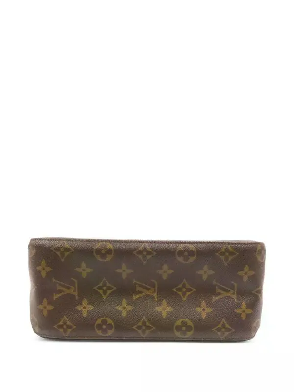 LOUIS VUITTON Monogram Canvas Looping Gm Shoulder Bag - Brown