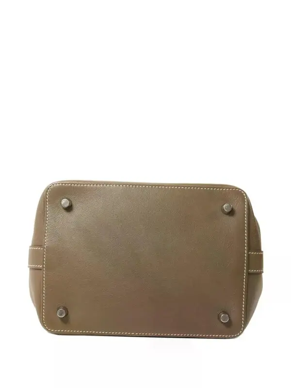 Hermès 2012 Toolbox 20 Leather Tote Bag - Brown