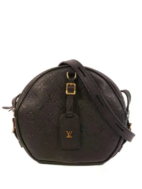 LOUIS VUITTON Boite Chapeau Souple Cross Body Bag - Black