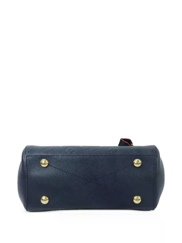 LOUIS VUITTON Monogram Empreinte Montaigne Bb Tote Bag