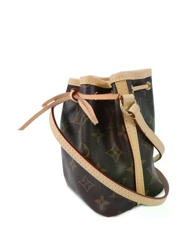 LOUIS VUITTON Nano Noe Monogram Bucket Bag