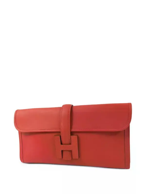 Hermès Jige Pm Clutch Bag - Red