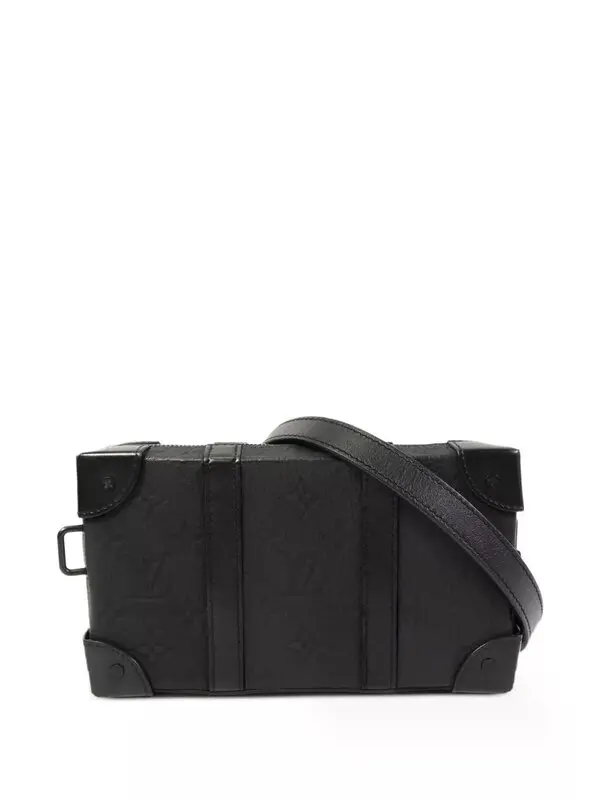 LOUIS VUITTON Monogram Taurillon Soft Trunk Shoulder Bag