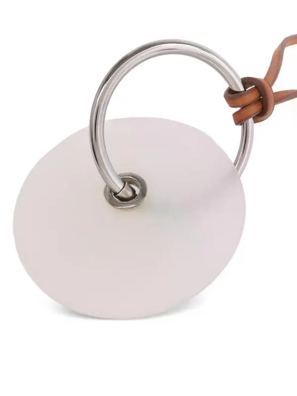 Hermès Leather And Crystal Necklace
