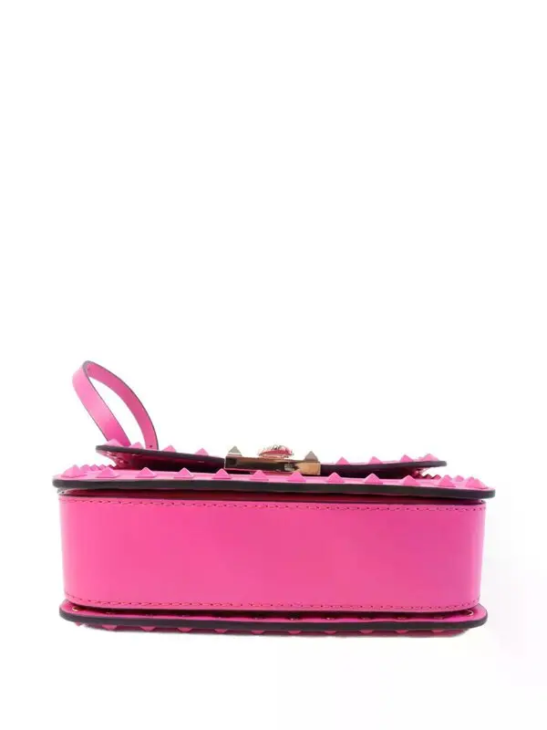 Valentino Garavani Rockstud Leather Crossbody Bag - Pink