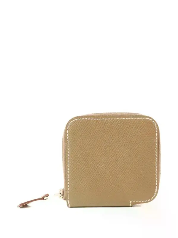 Hermès Zip Coin Purse - Neutrals