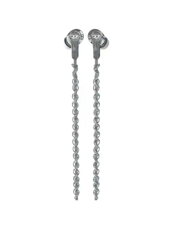 DIESEL® Wired Earbuds With Usb-c - Silver