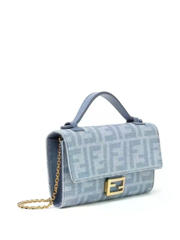 Fendi Baguette Continental Chain Wallet