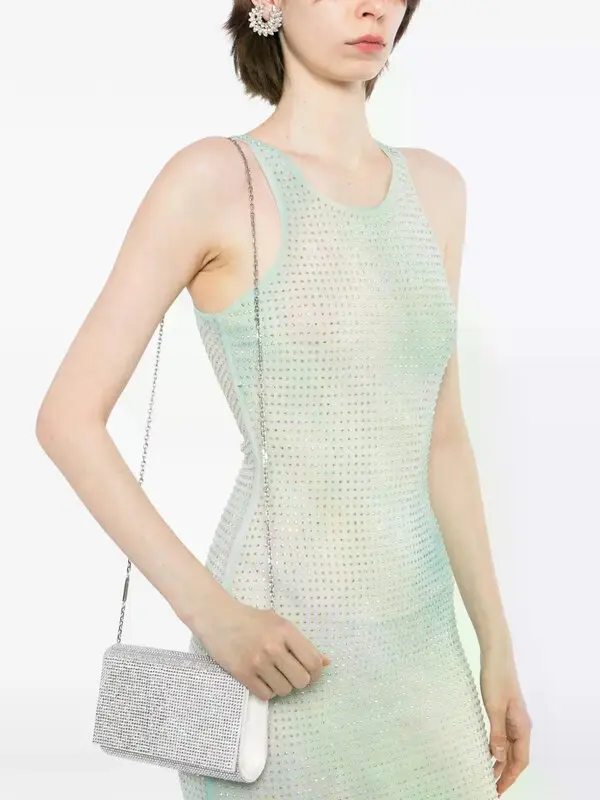 Rene Caovilla All-over Crystals Clutch Bag