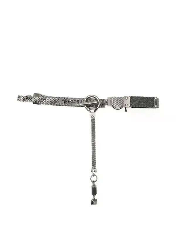 Gianfranco Ferre Tone Mesh Chain Belt